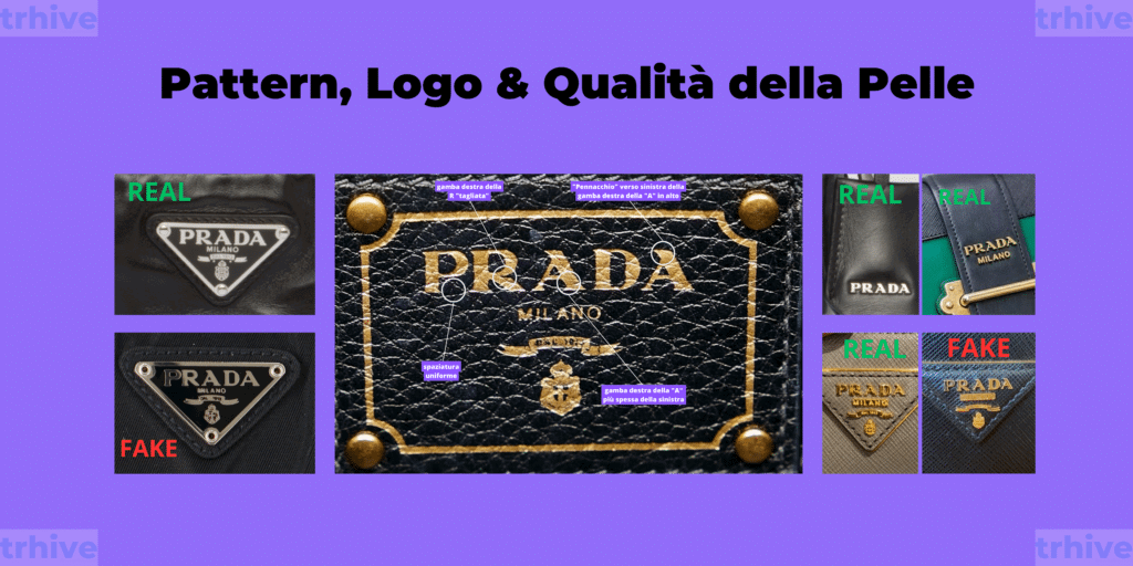 Come riconoscere una borsa PRADA FAKE – trhive